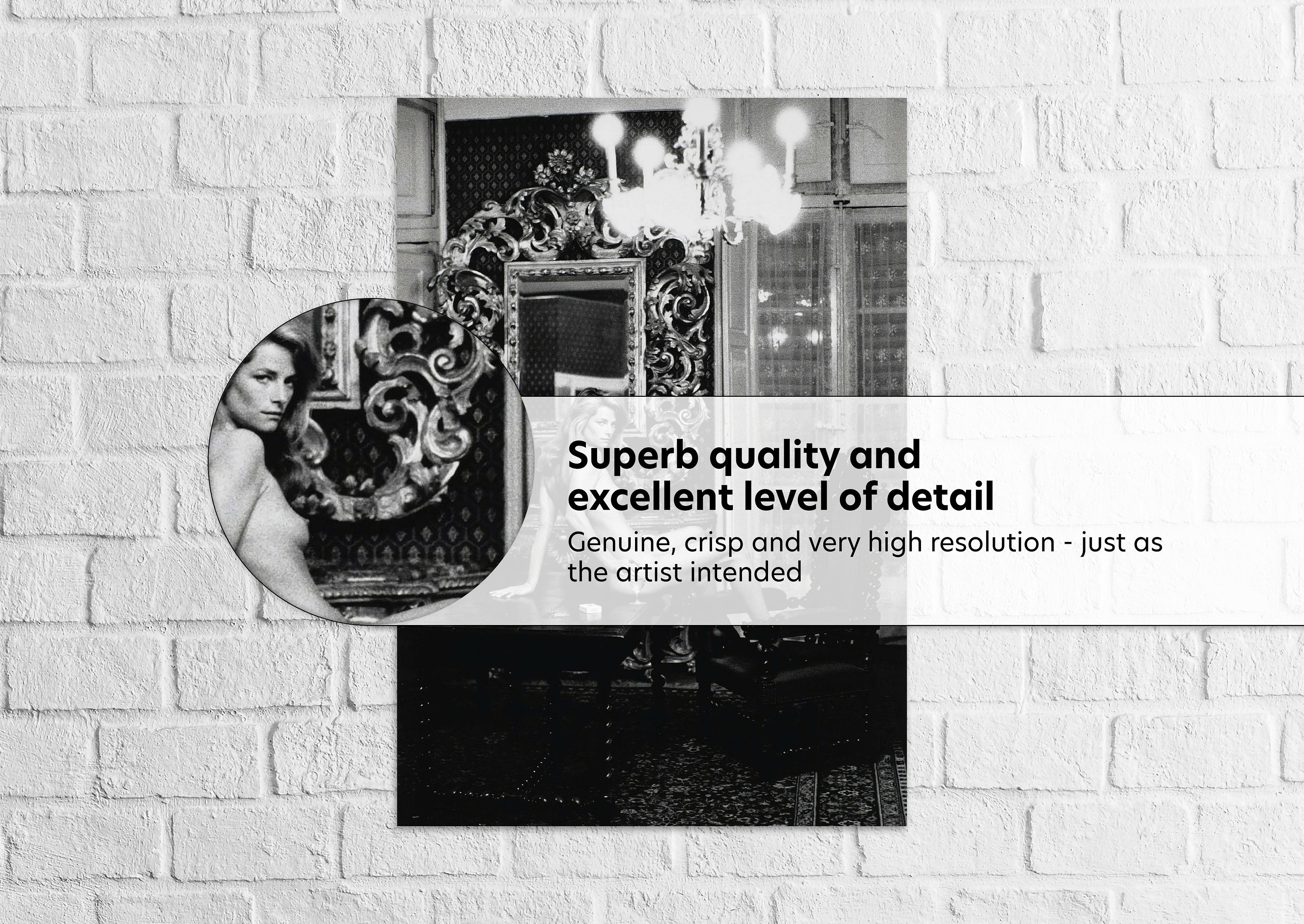 Charlotte Rampling by Helmut Newton Nude Charlotte Rampling Framed or ...