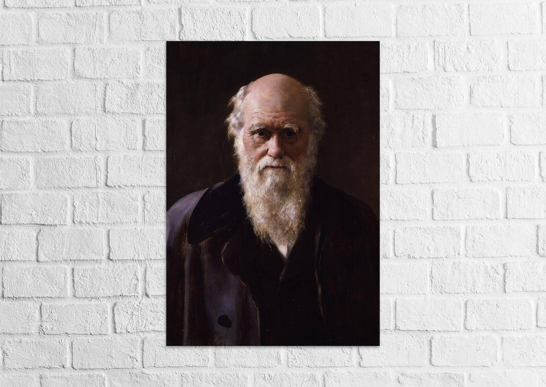 Fine Art Photography of Charles Darwin Portrait of Charles Darwin ...