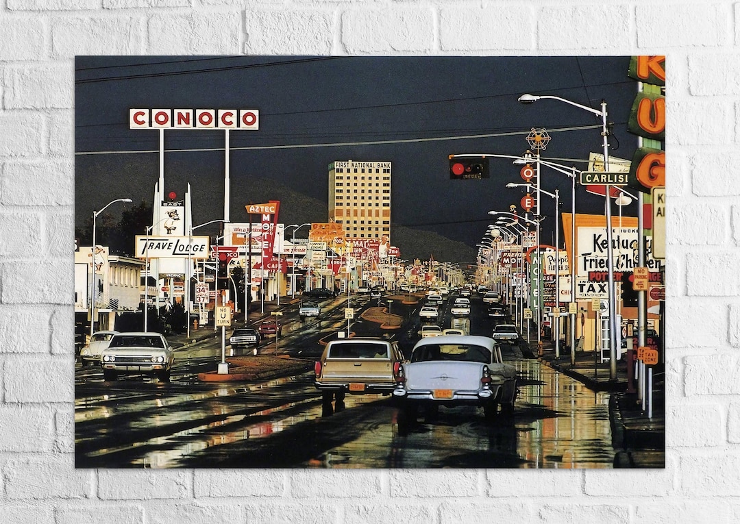 Fine Art Photography of Route 66 by Ernst Haas Route 66, Albuquerque ...