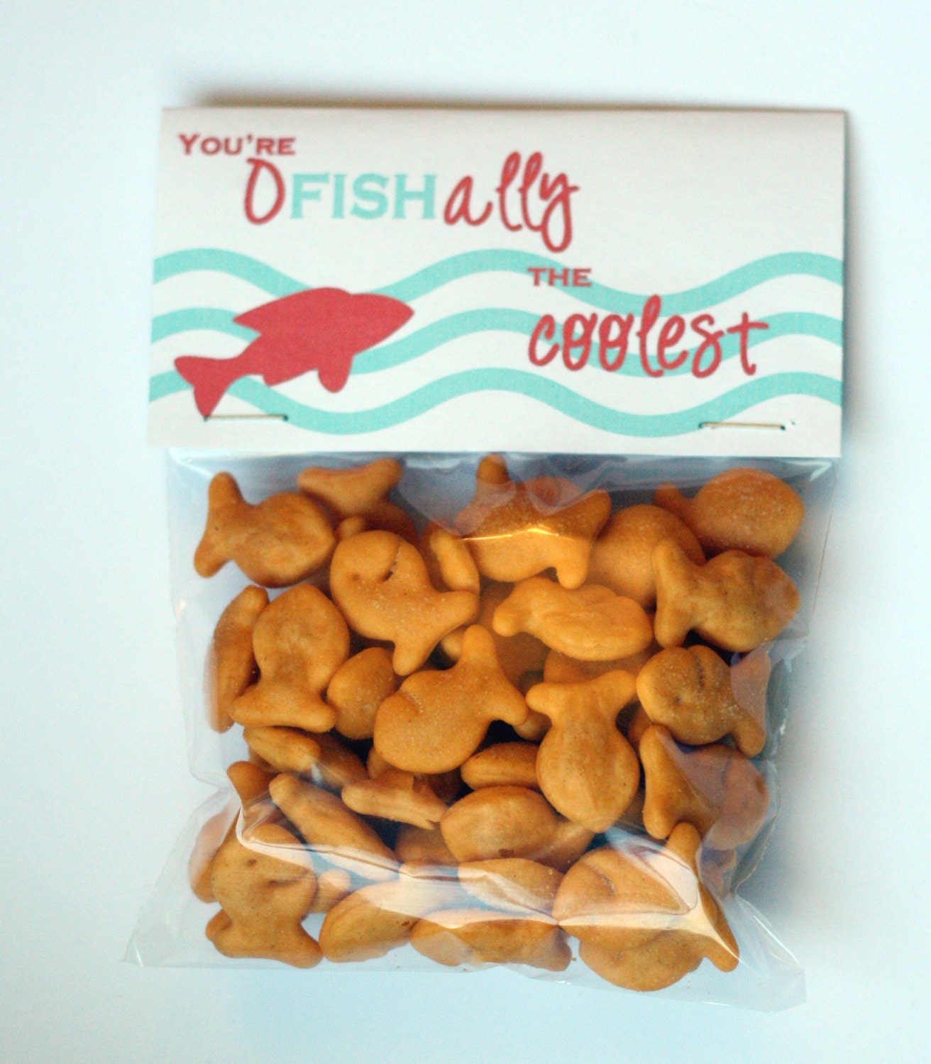 Instant Download-boy Girl Fish Valentine Bag Topper You Are | Etsy