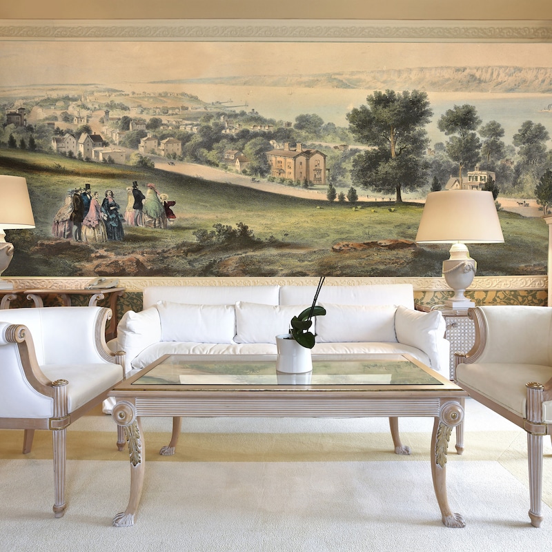 Colonial Wallpaper - Etsy
