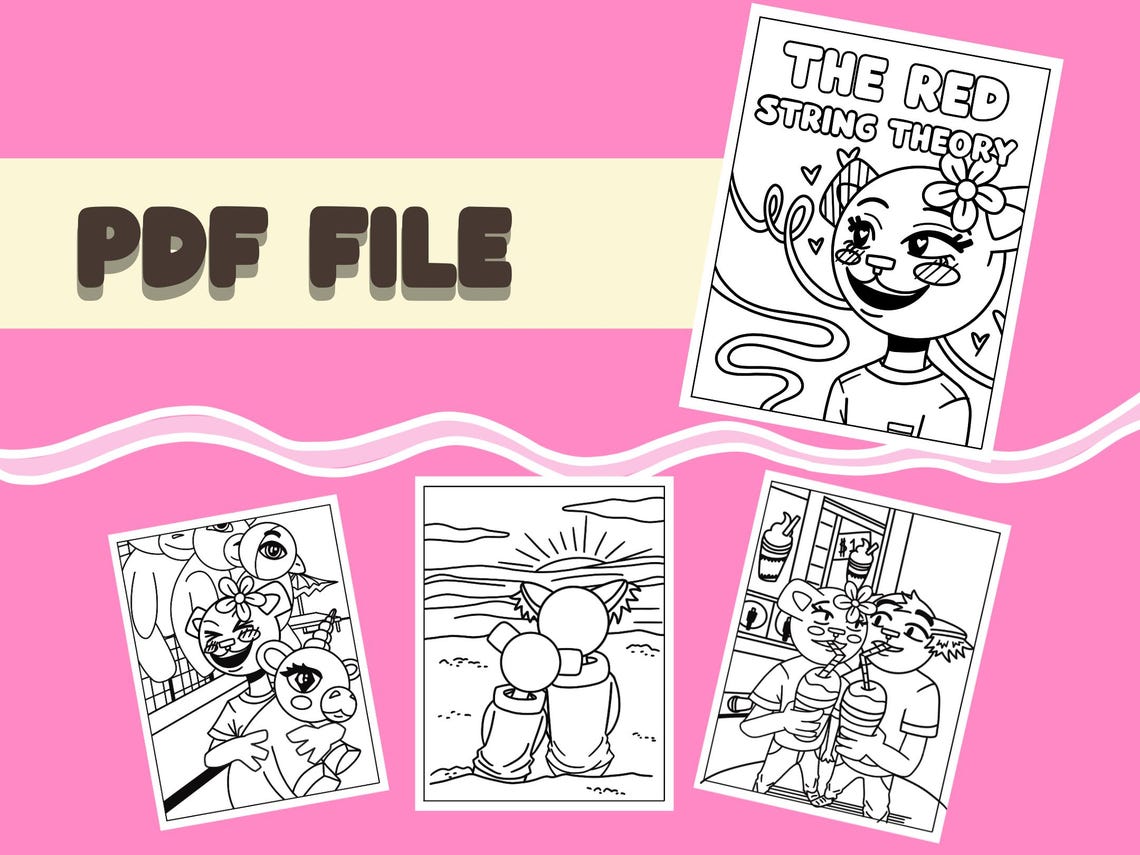 Cute Couple Coloring Book Pages for Adults, Date Night Coloring Pages ...