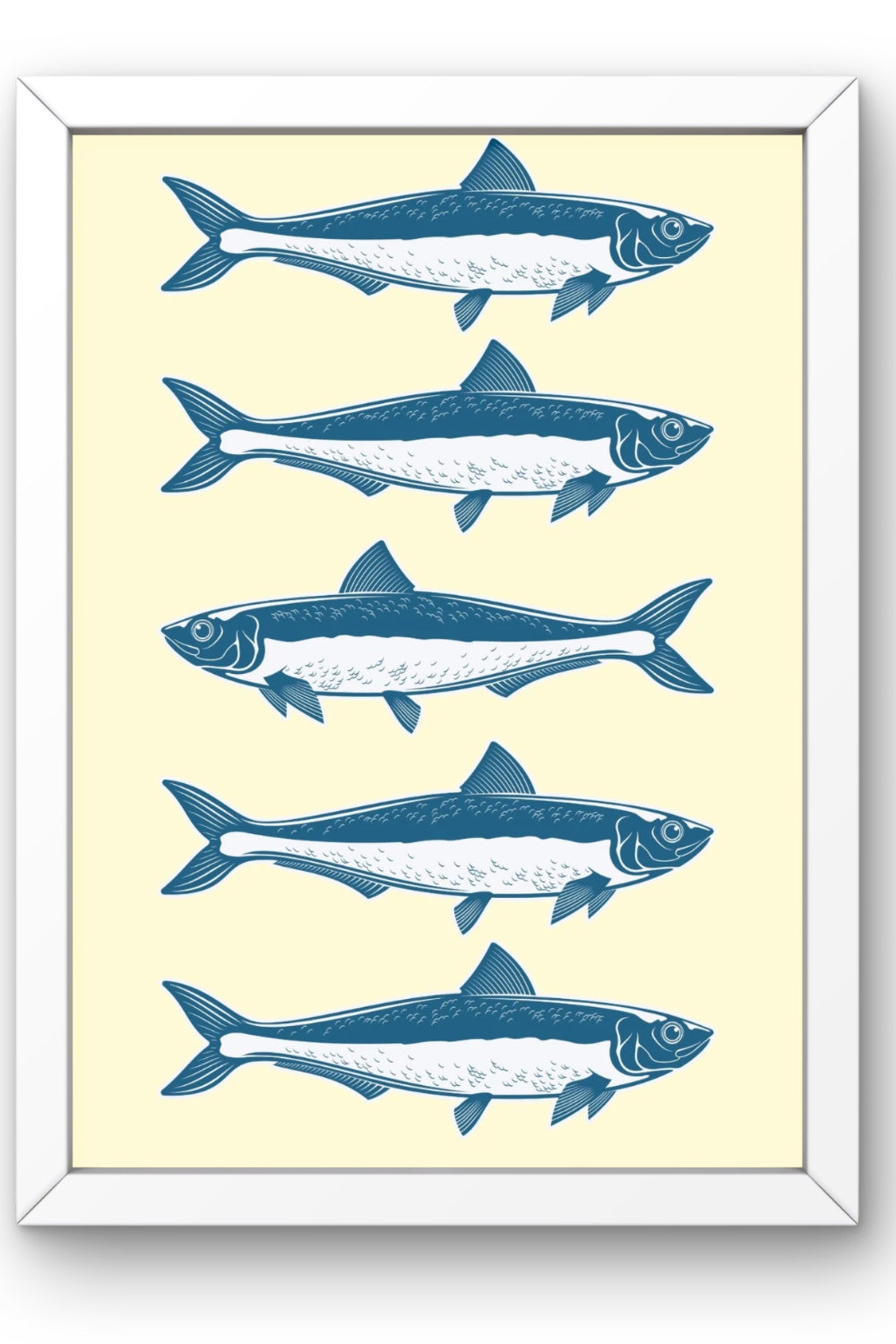 Vintage Sardines Digital Download Summer Aesthetic Printable Wall Art ...