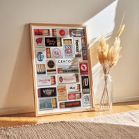 Wisconsin Matchbox Poster - Etsy