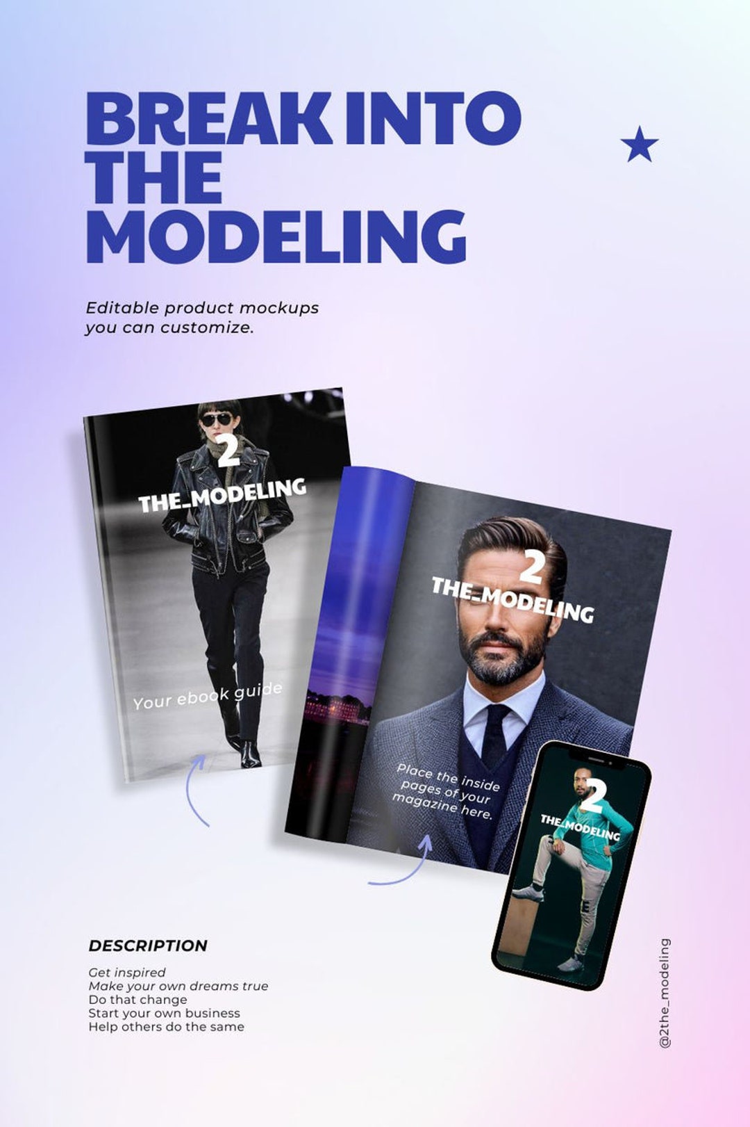 Breaking Into Modeling: your Ultimate Guide to Success - Etsy
