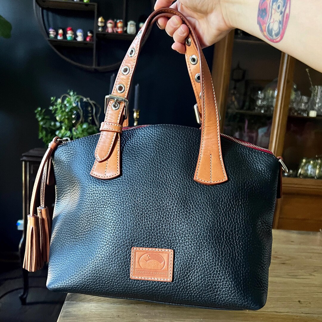 Dooney & Bourke: Patterson Leather Trina Satchel - Etsy