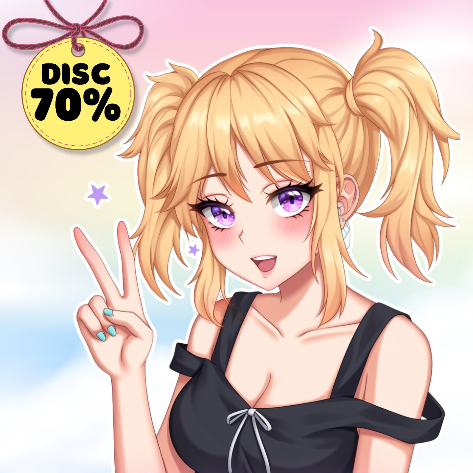 Custom PFP, PFP Commission, PFP for Twitch, Pngtuber Pfp, Profile Icon ...