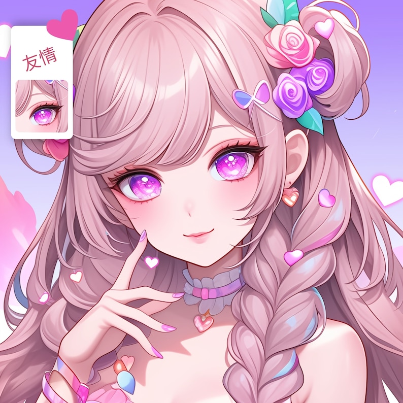 Custom PFP Anime, Pfp Anime Character Commission, Pfp Custom, Profile ...