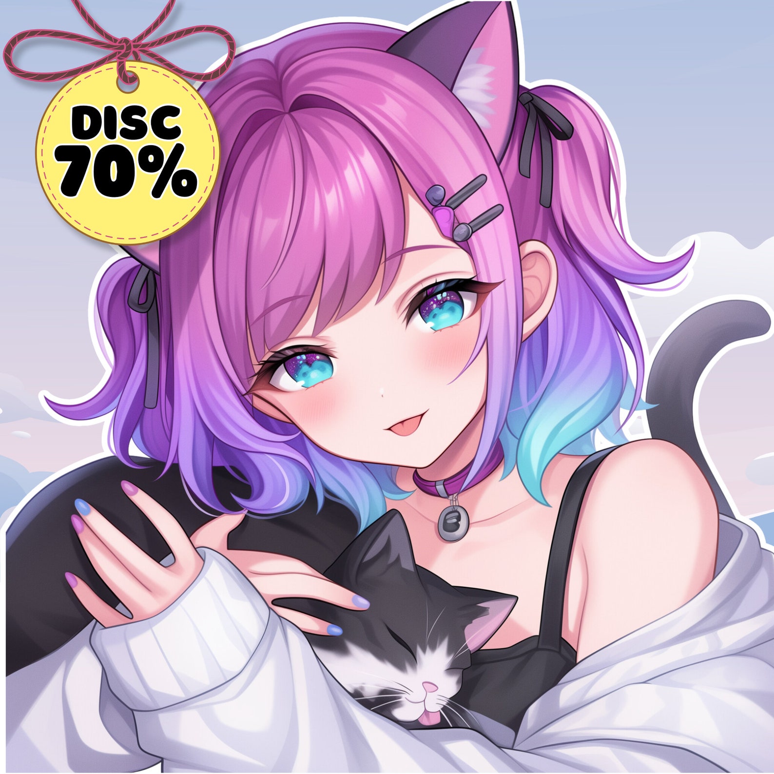 Custom PFP, PFP Commission, PFP for Twitch, Pngtuber Pfp, Profile Icon ...