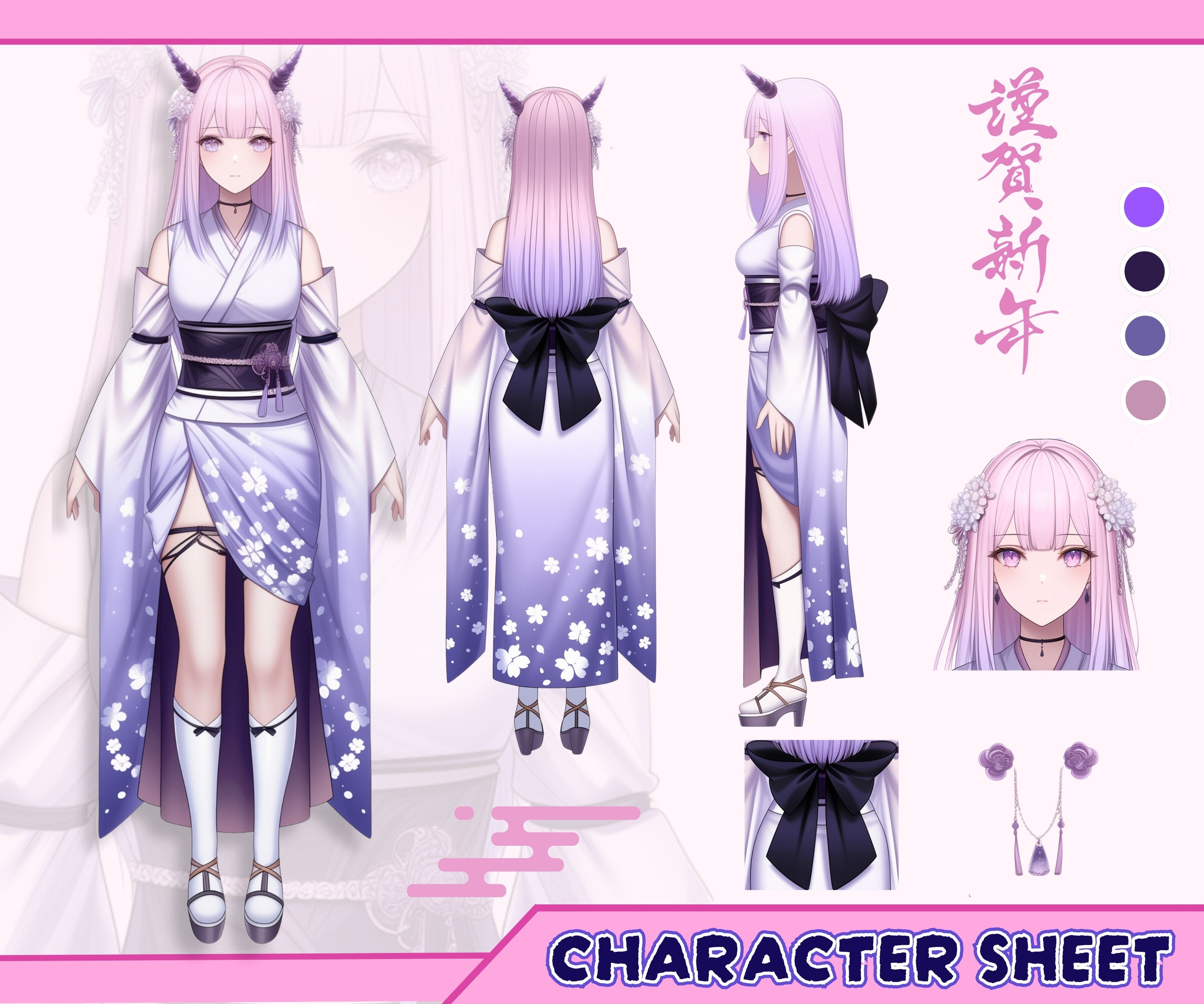Character Reference Sheet , Vtuber Reference Sheet , Anime Reference ...