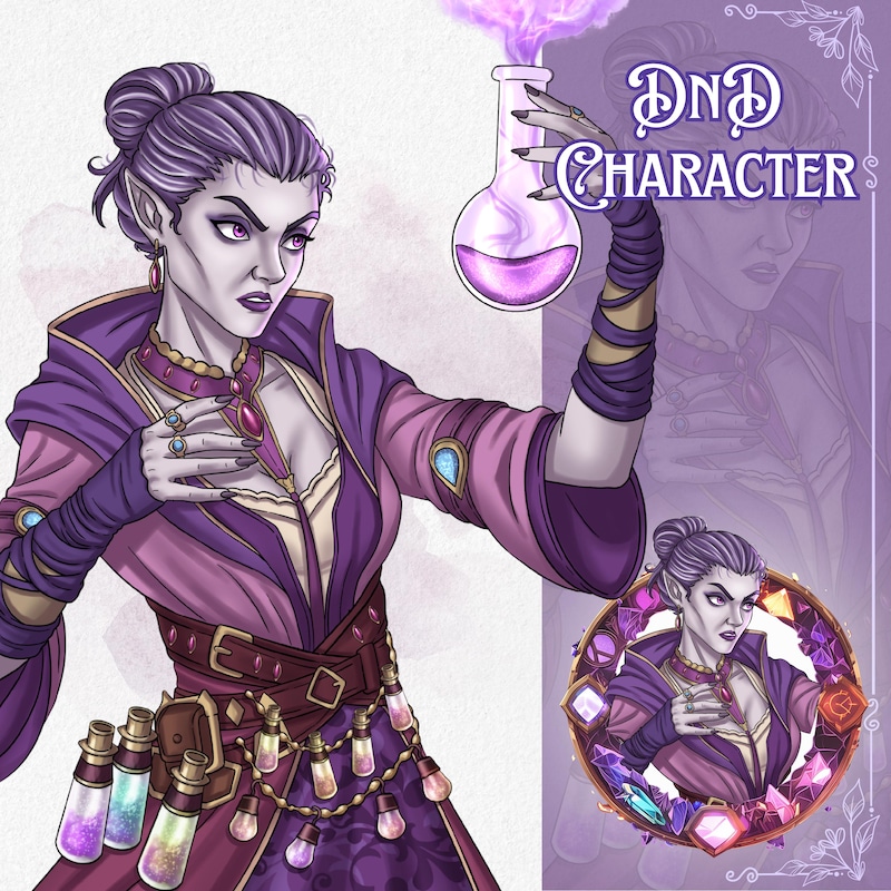 Dnd Sheet Anime - Etsy