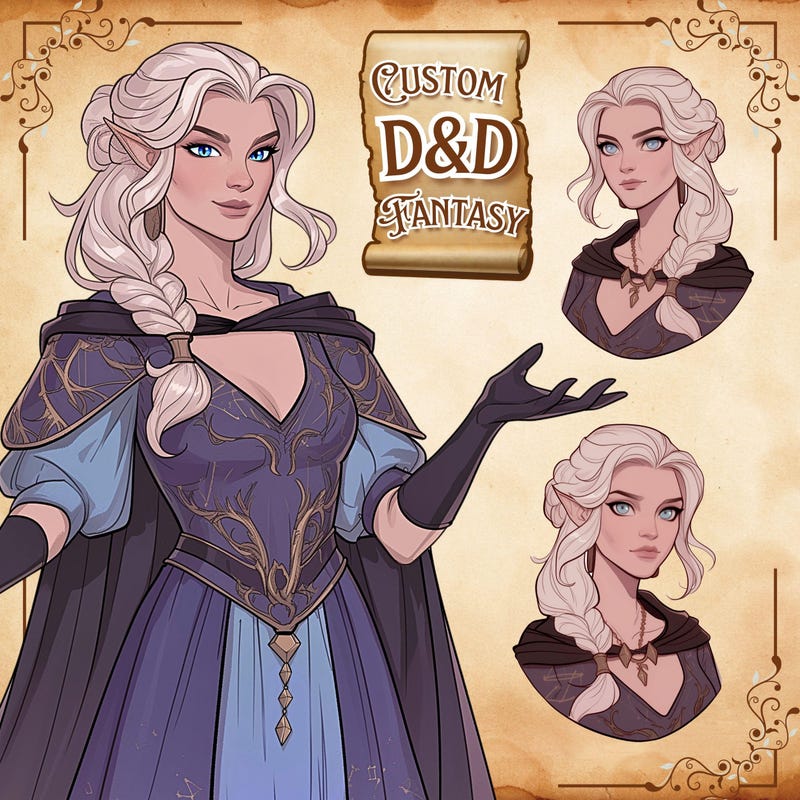 Character Commission - Etsy
