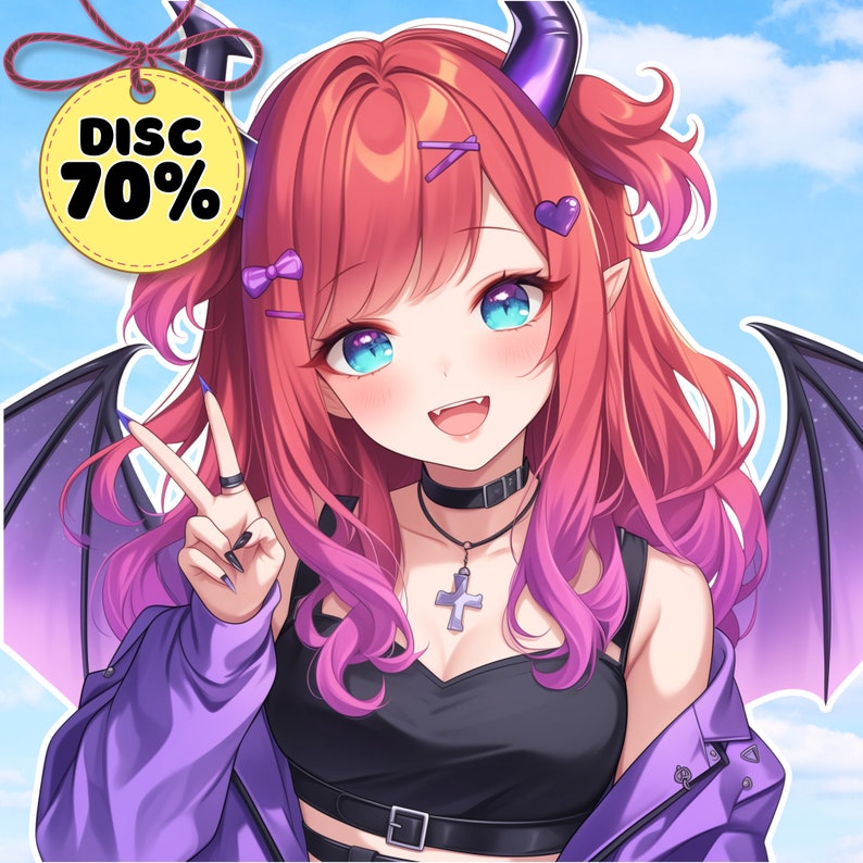 Custom PFP, PFP Commission, PFP for Twitch, Pngtuber Pfp, Profile Icon ...