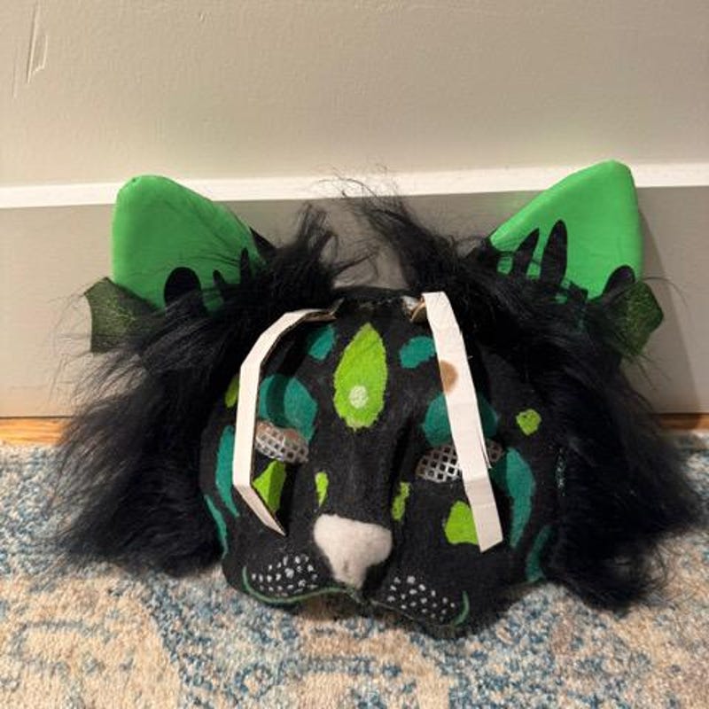 Therian Mask Alien Cat - Etsy