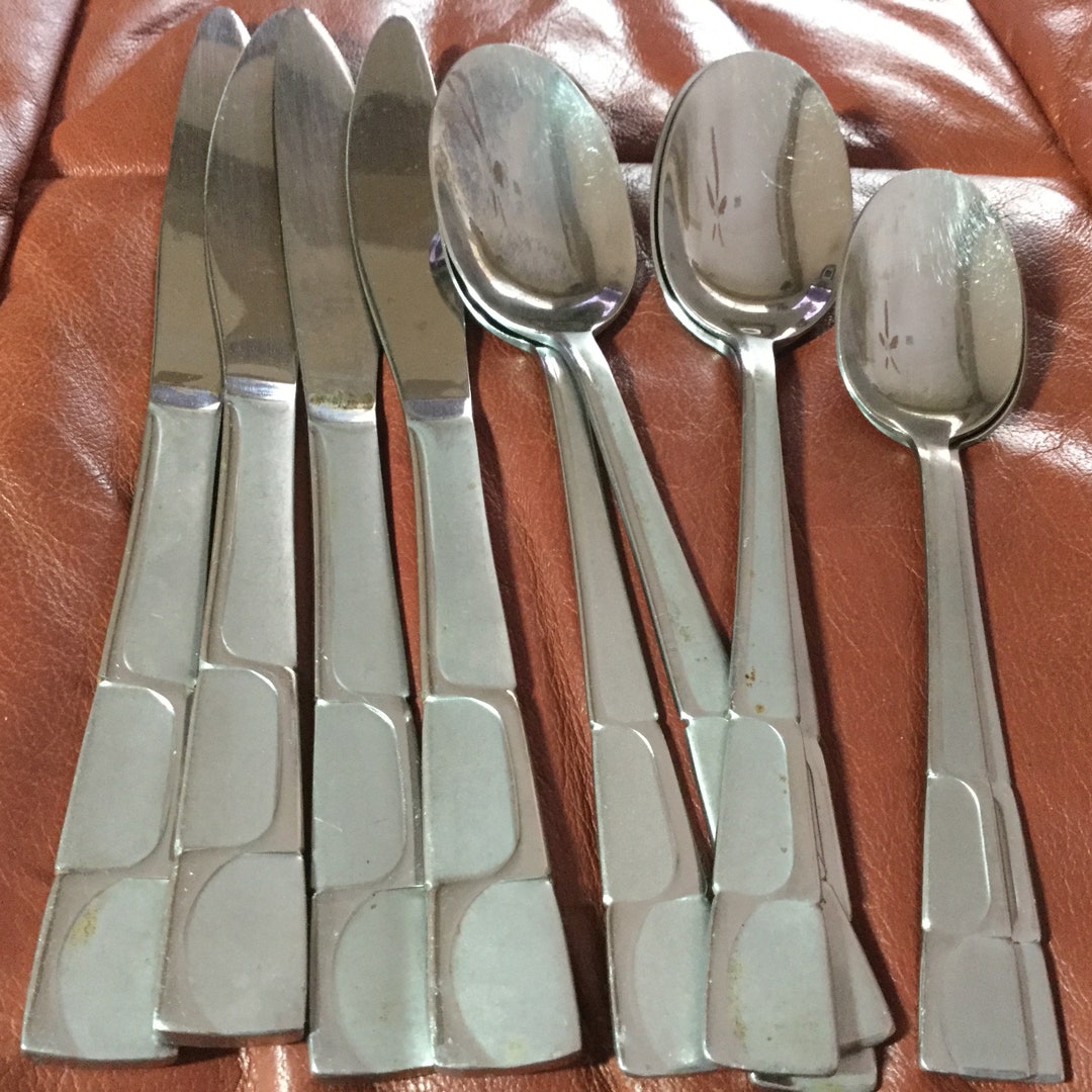 Vintage Hampton Silversmith Stainless Flatware Excellent Condition 10 ...