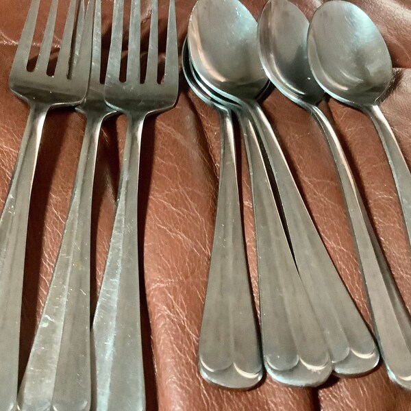 Stainless Flatware by International - Etsy