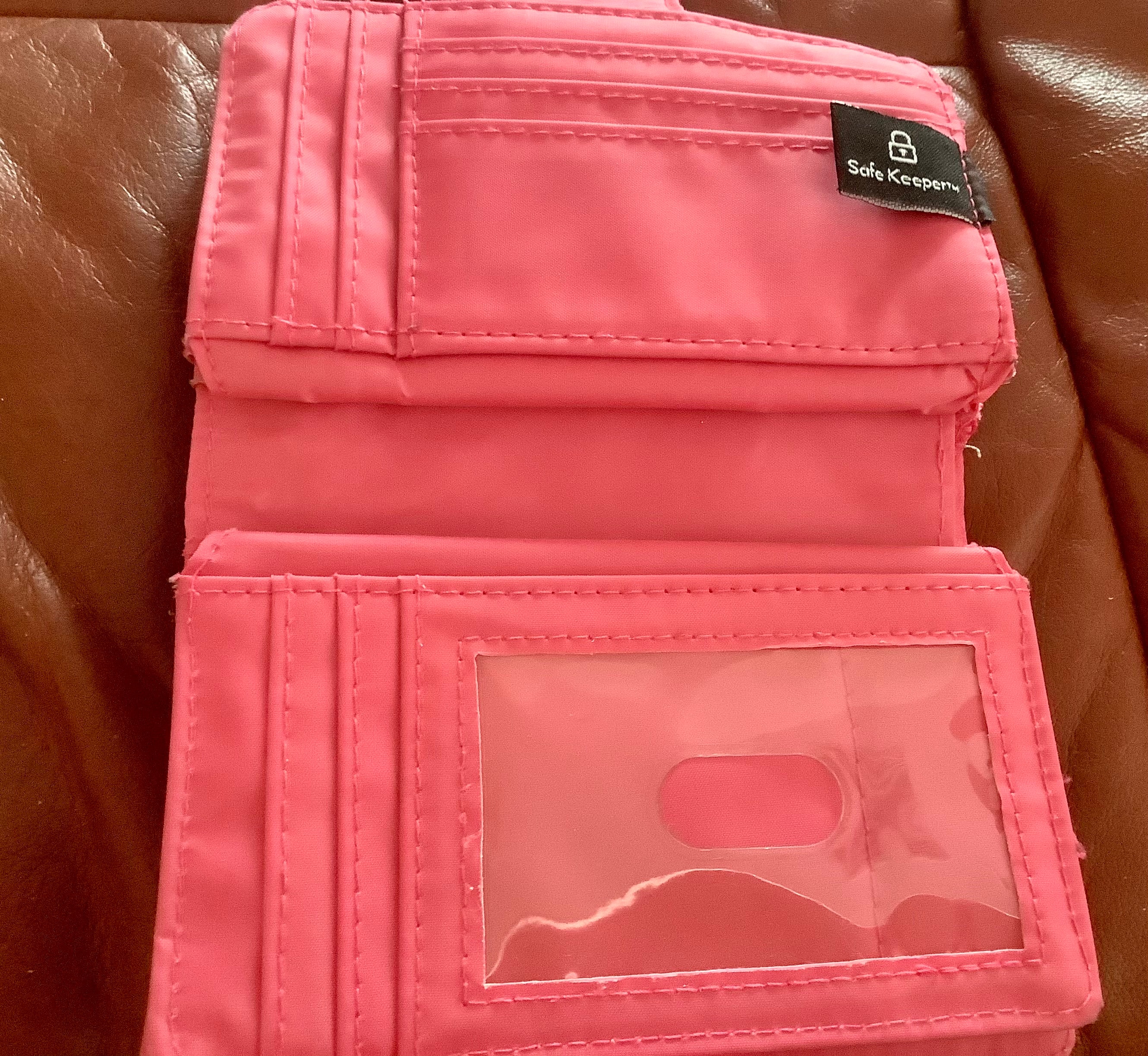 Pink Floral Safekeeper Fabric Wallet Change Purse 5 by 4 - Etsy.de