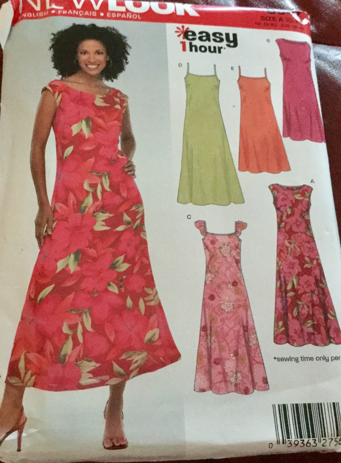 New Look 6347 Easy 1 Hour Dress Pattern size 10-22 Uncut | Etsy