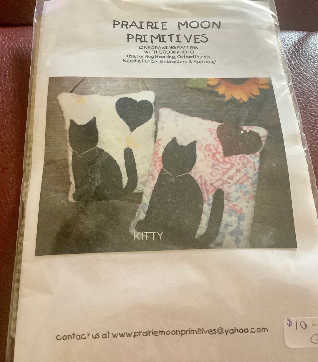 Prairie Moon Primitives Line Drawing Pattern With Supplies as Pictured ...