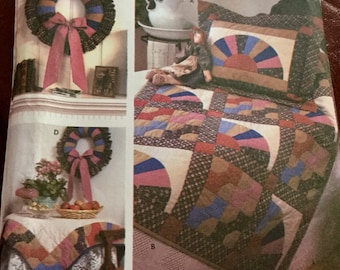 2000 Simplicity Quilt Block Club Sewing Pattern 9234 Lesson 2 ...