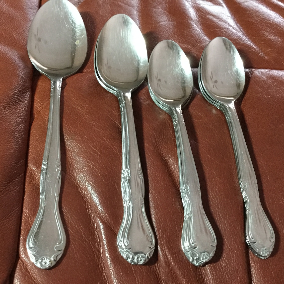 Vintage Oneida Stainless Dinner Spoons From Japan - Etsy