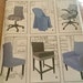 Simplicity 1335 | Chair Covers Pattern - Desk Chair, IKEA Barstool ...