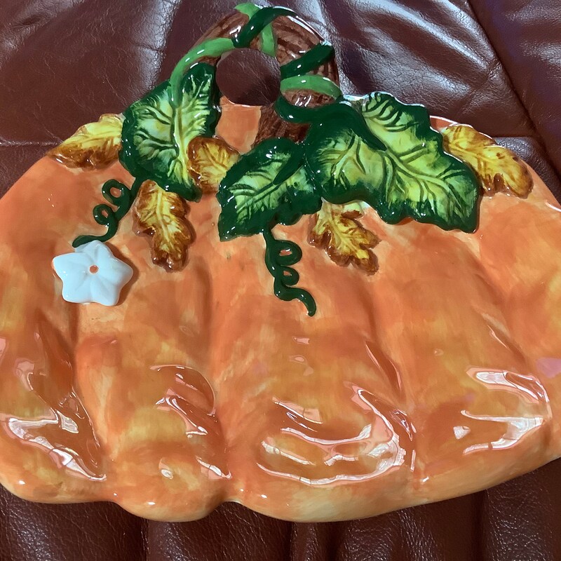 Pumpkin Ceramic Plates - Etsy