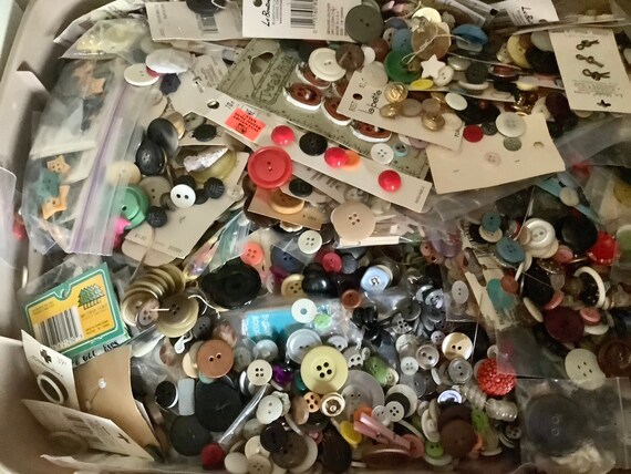 Assorted Buttons All Colors and All Sizes Small Priority | Etsy