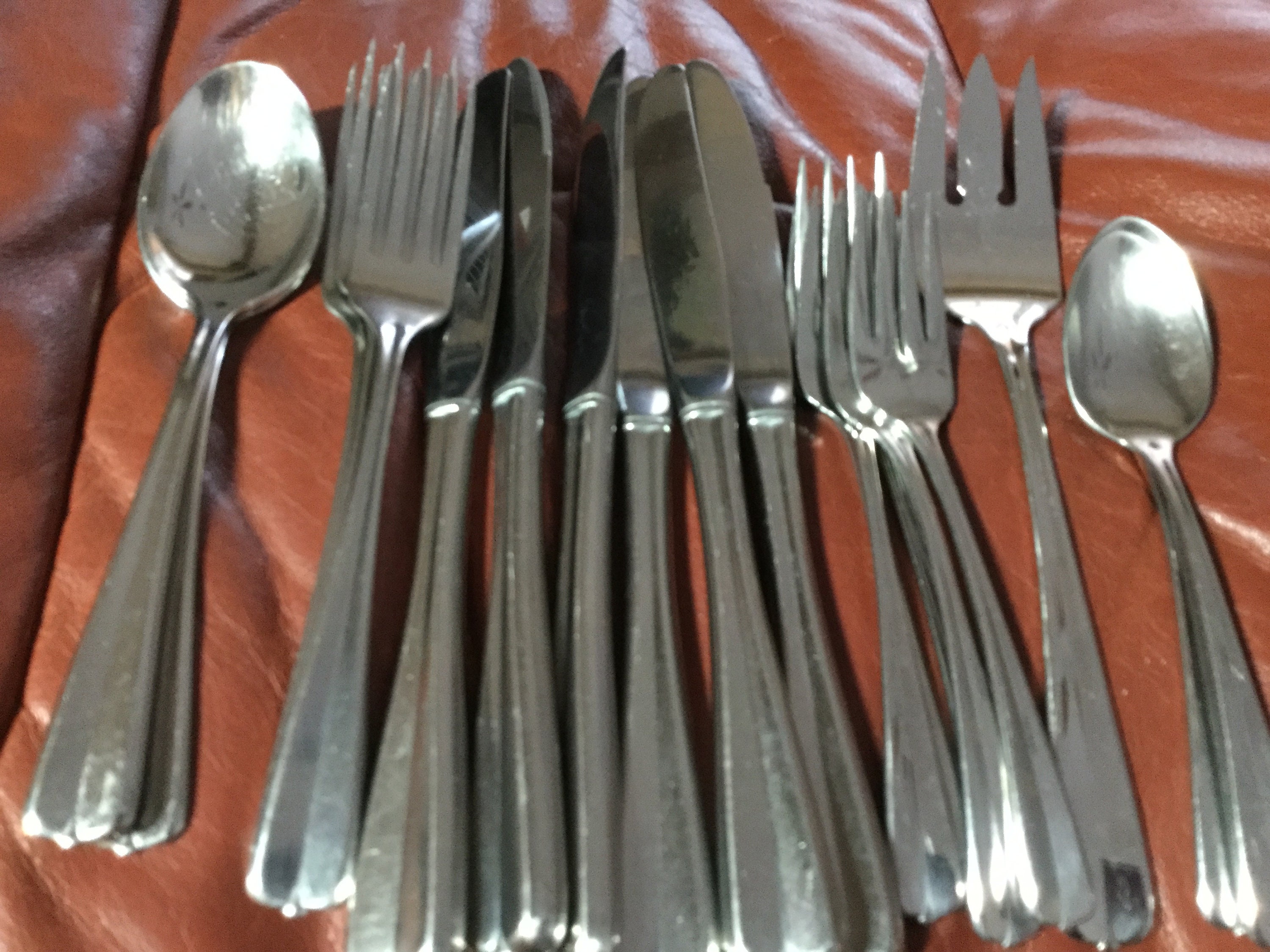 Vintage Oneida USA Stainless Flatware Excellent Condition | Etsy