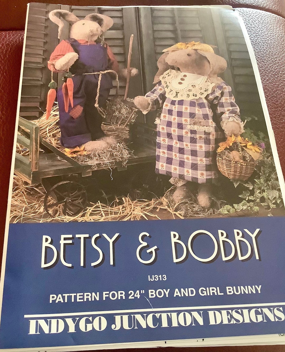 Indigo Junction 24” Bunny Rabbit Boy & Girl Stuffed Doll and Clothes ...