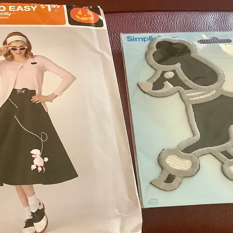 Poodle Applique - Etsy