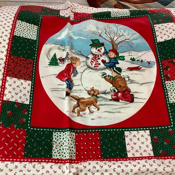 Fabric Pillow Panel - Etsy