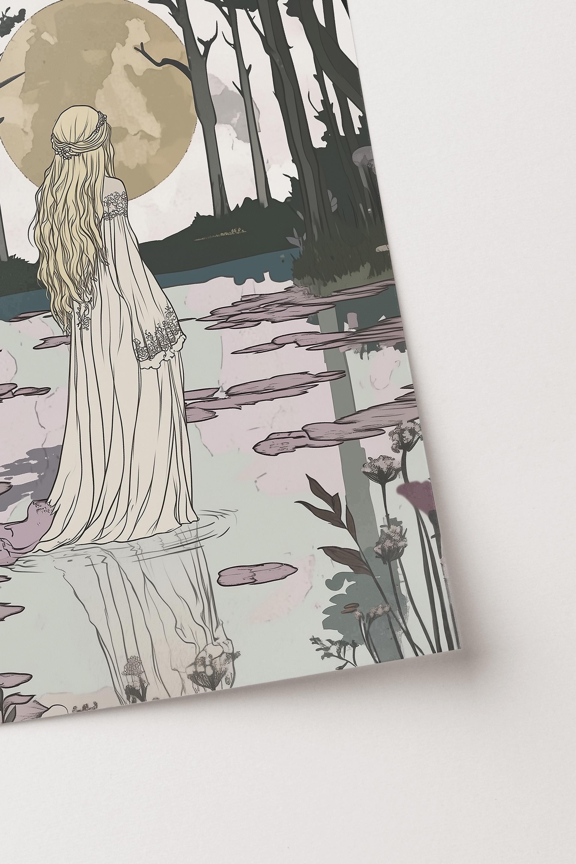 Slavic Goddesses Set of 3 Print Wall Art, Morana Rusalka Mokosh, Slavic ...