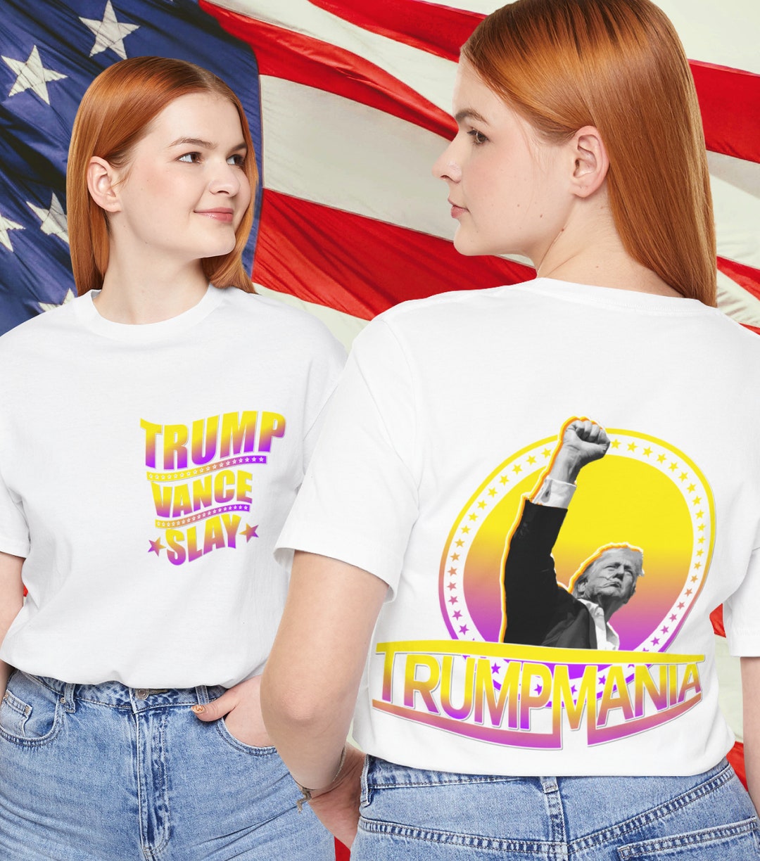 Donald Trump 2024 Election Merch, Trumpmania, Trump Vance Slay, 2024 ...