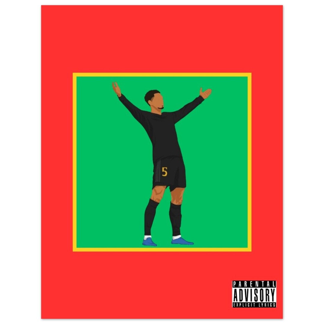 Jude Bellingham Poster My Beautiful Dark Twisted Fantasy Album Cover ...