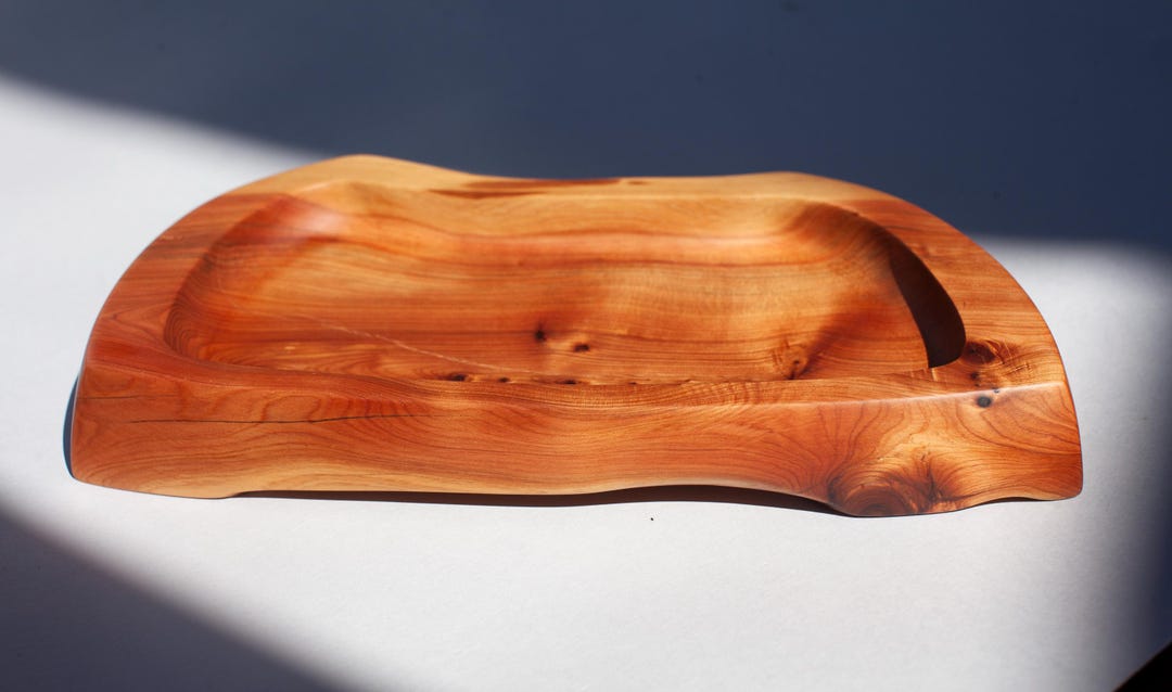 Unique Handmade Sculptural Juniper Bowl Plate - Etsy
