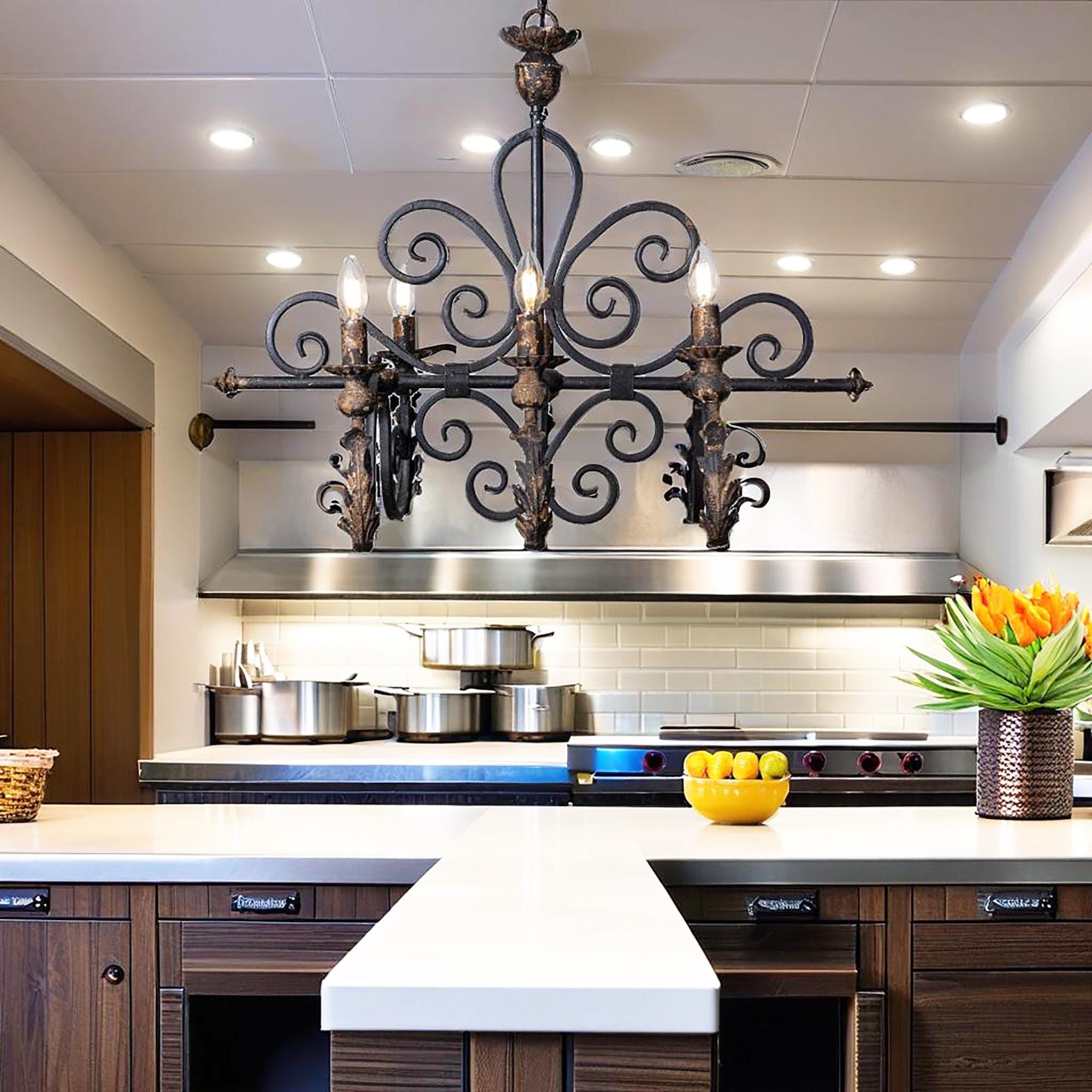 Spanish Style Chandelier, Spanish Style Decoration, Classic European ...