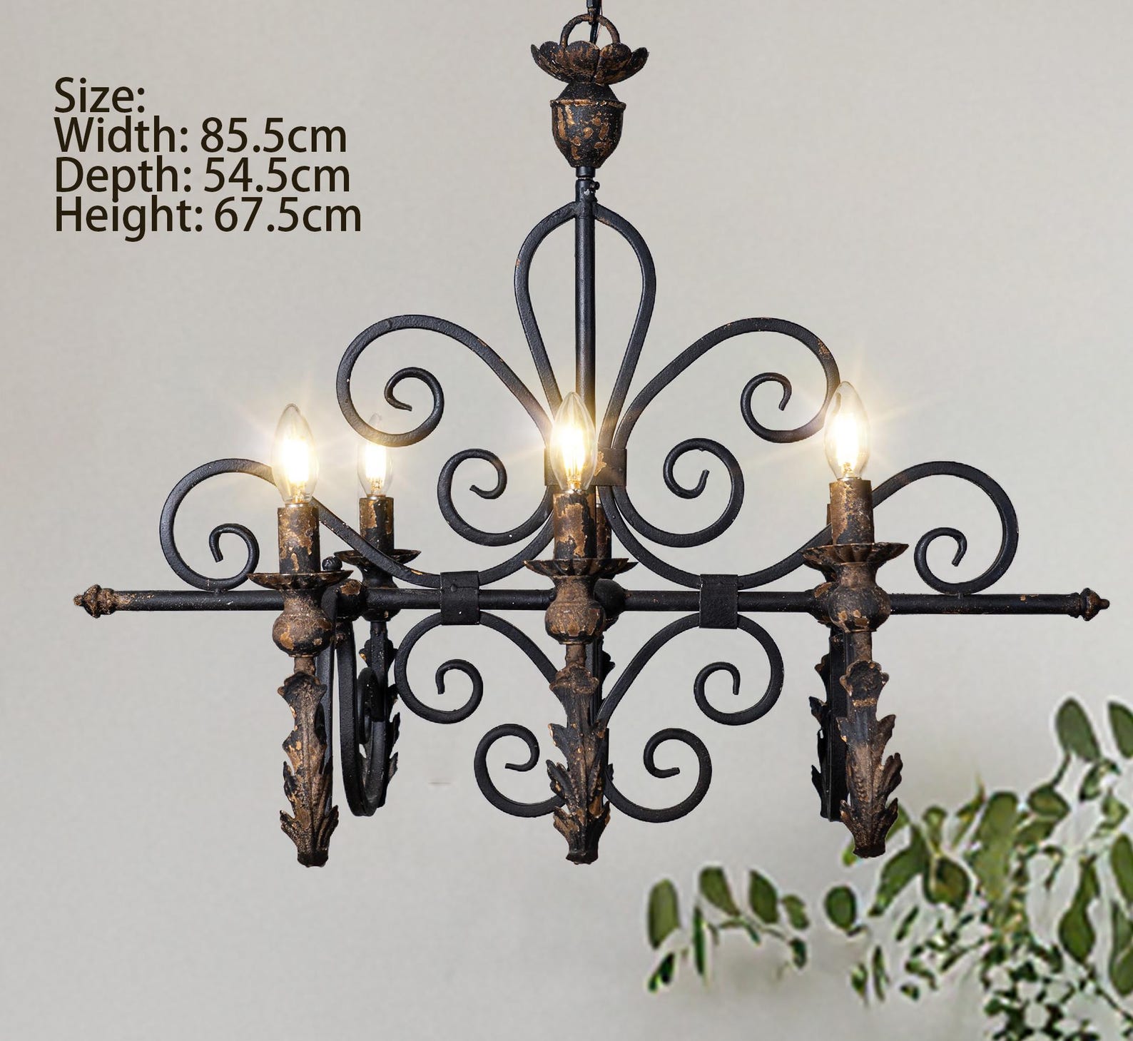 Spanish Style Chandelier, Spanish Style Decoration, Classic European ...