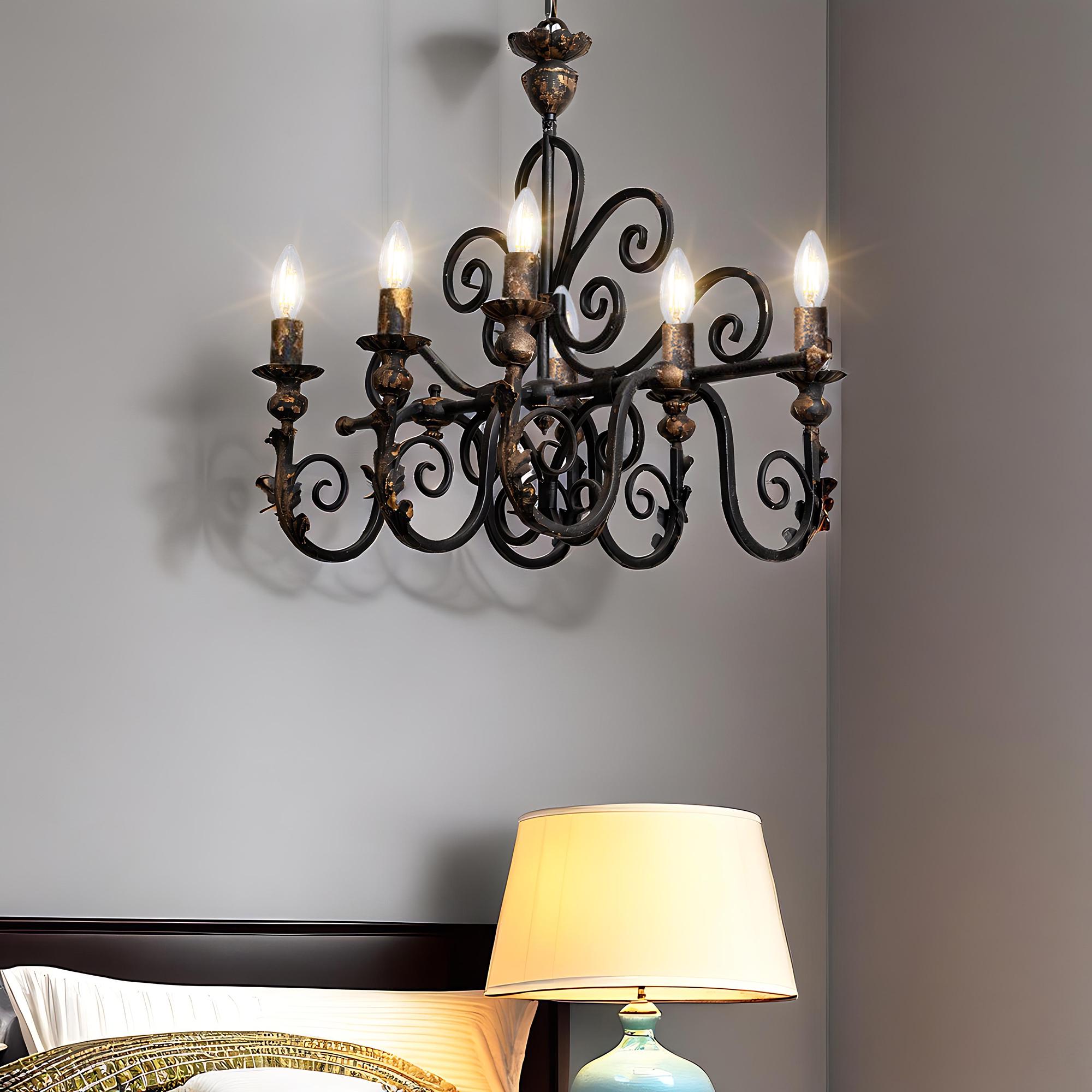 Spanish Style Chandelier, Spanish Style Decoration, Classic European ...
