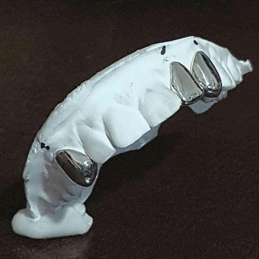 Dental Caps: Custom Made Grillz Worldwide Delivery FREE Mold Kit - Etsy