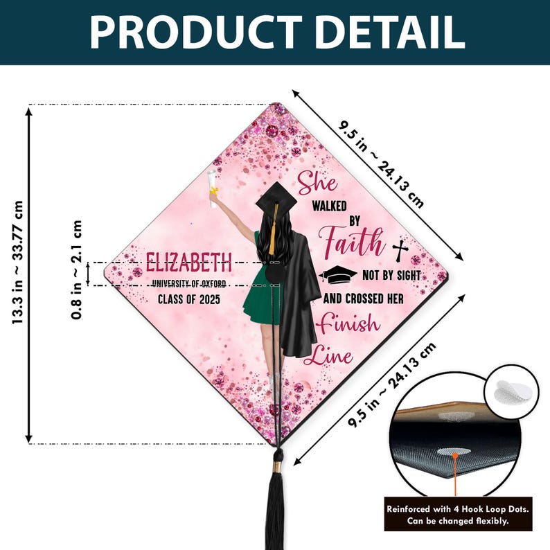 Personalized Graduation Cap Topper Class 2025, Graduation Decoration ...