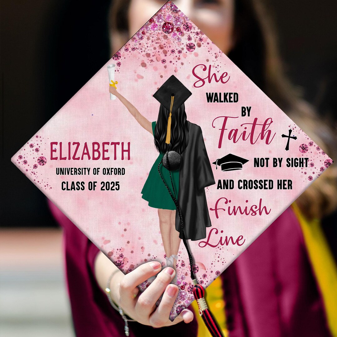 Personalized Graduation Cap Topper Class 2025, Graduation Decoration ...
