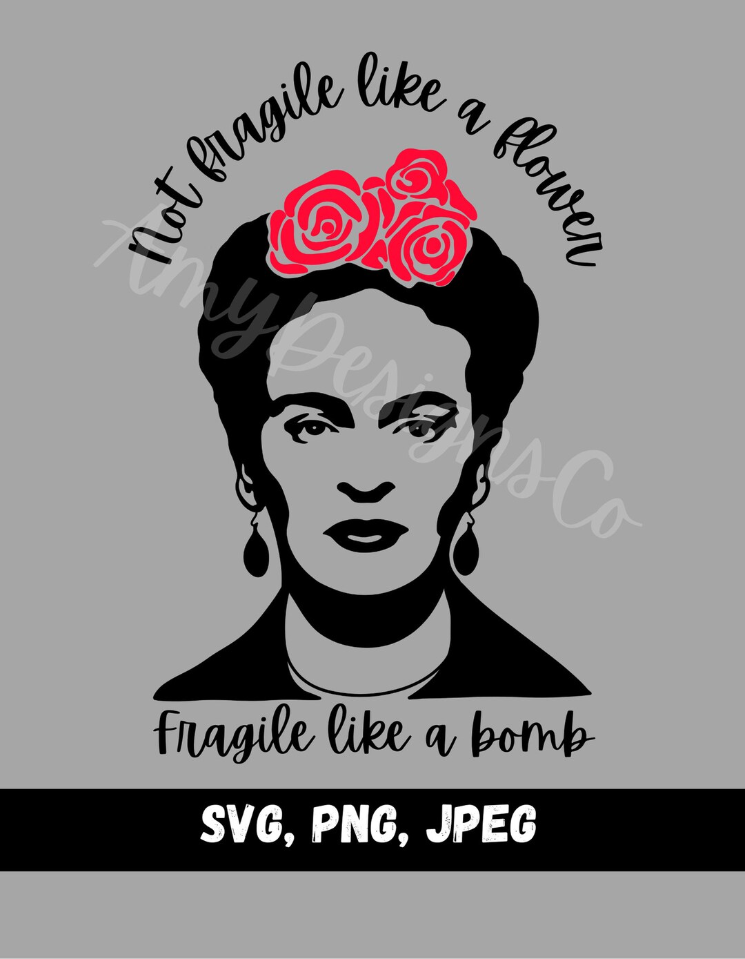Frida Kahlo Svg, Png, Jpeg, Fridah Kahlo Print, Frida Kahlo Quote ...