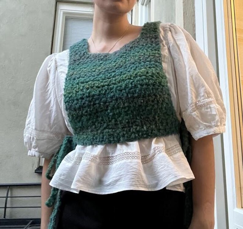 BEGINNER-FRIENDLY CROCHET Pattern - Stockholm Side Tie Vest - Etsy