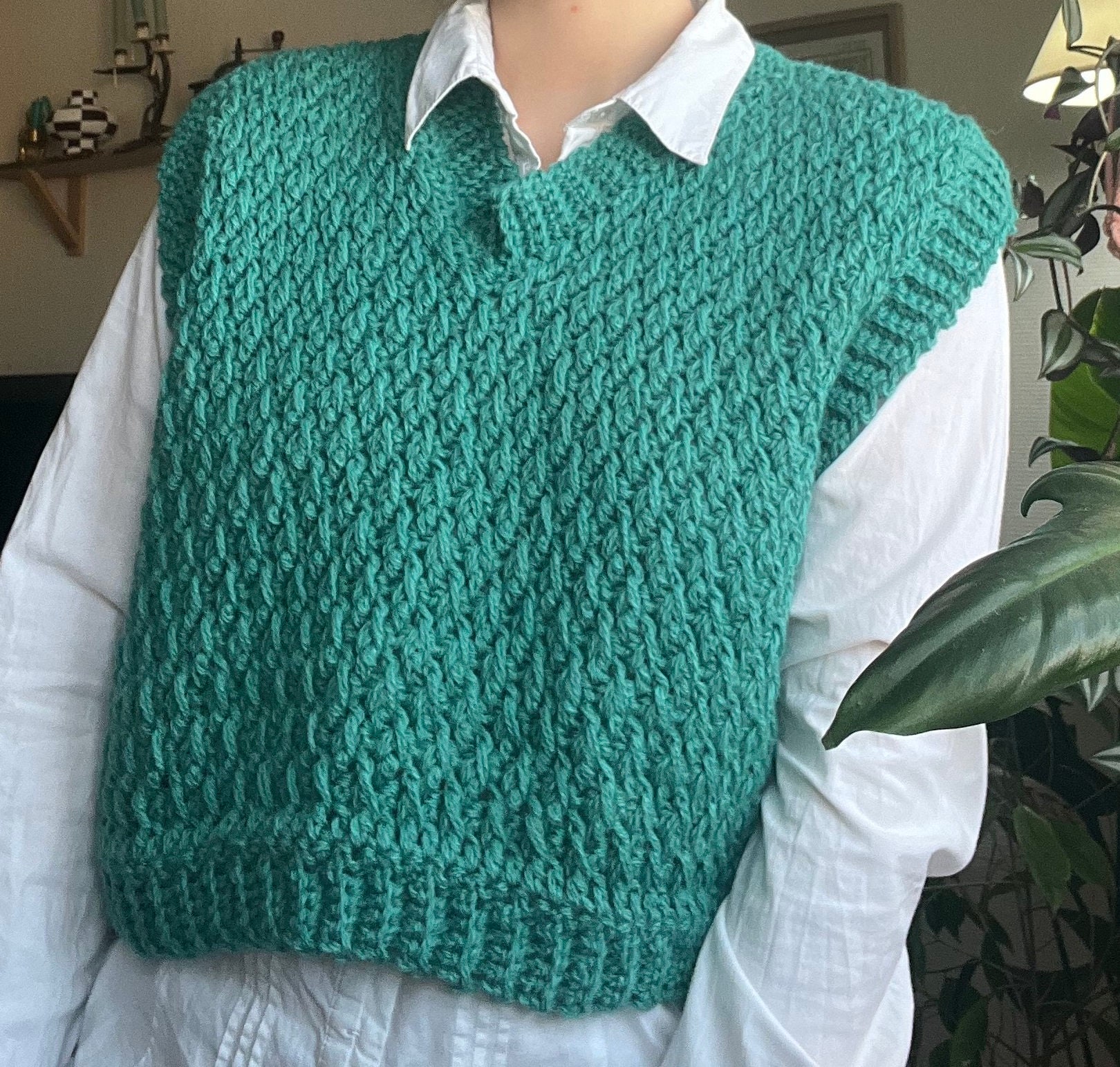 CROCHET PATTERN UNISEX Vest Beginner Friendly - Etsy