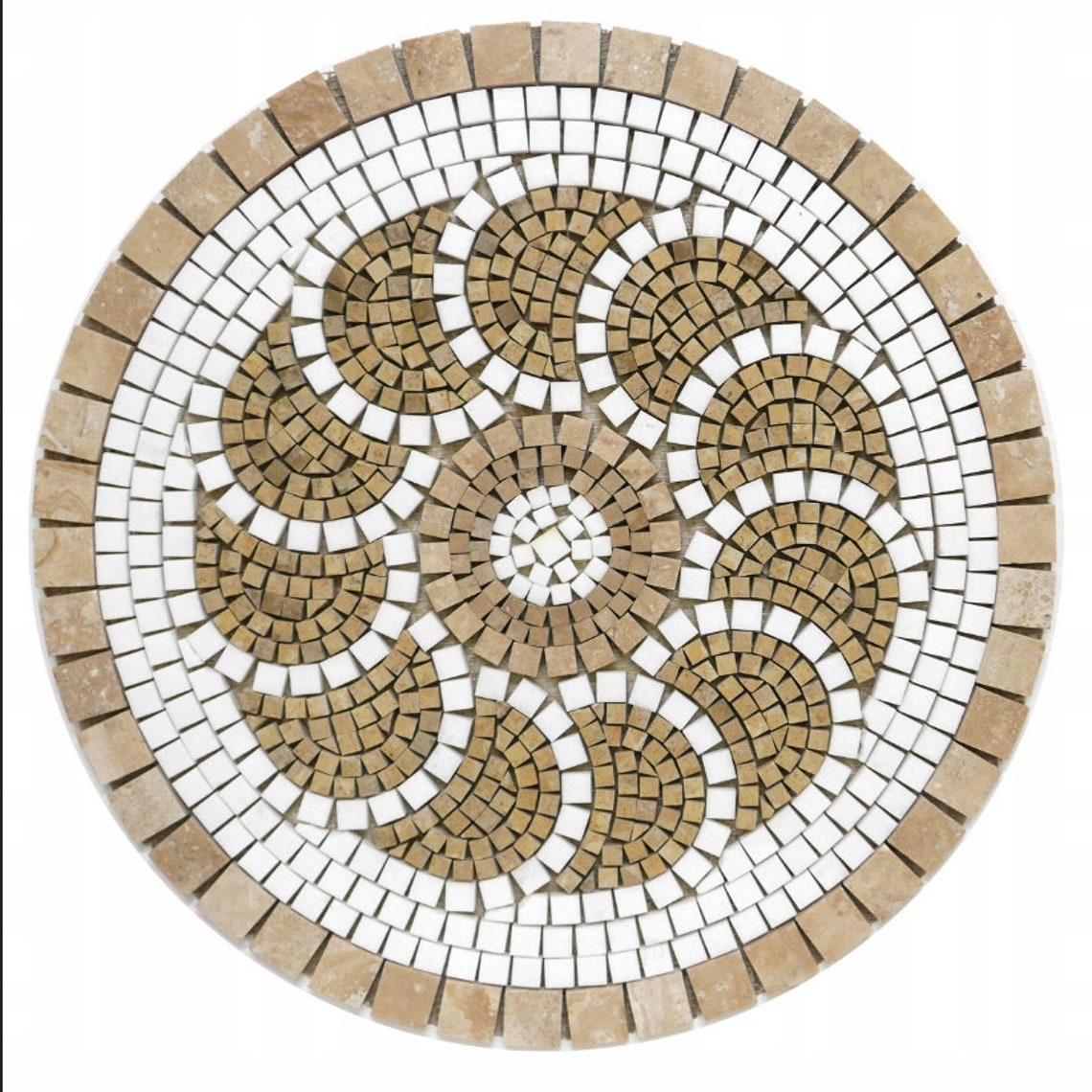 Stone Mosaic in Antique Technique - Etsy