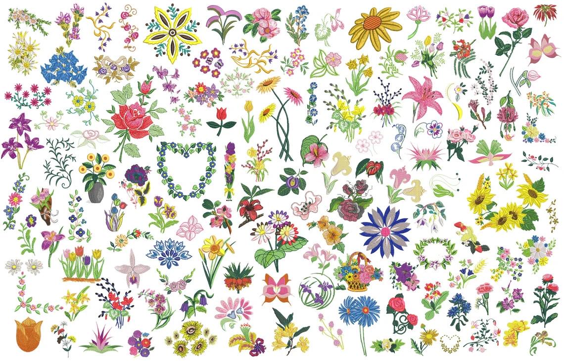 Machine Embroidery Designs Bundle Janome Download - Over 400k ...