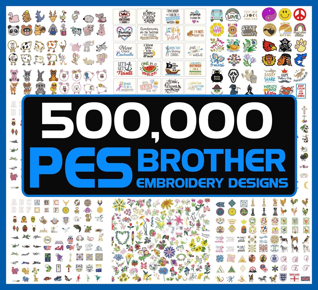 Brother Machine Embroidery Designs Collection Download - Over 500,000 ...