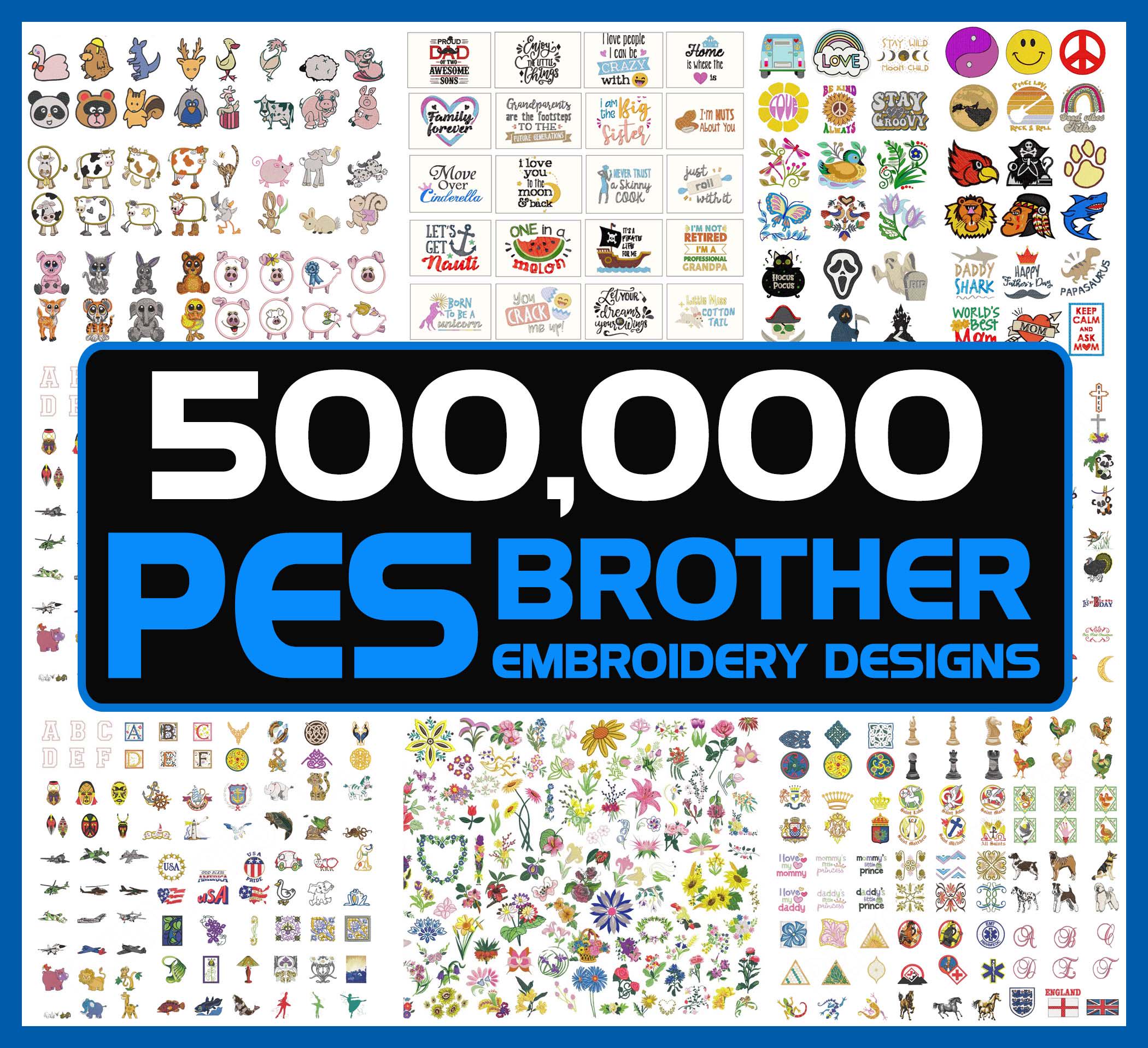 Brother Machine Embroidery Designs Collection Download - Over 500,000 ...
