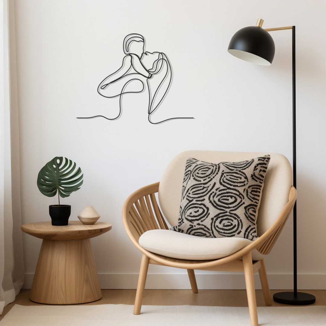 Mom and Son Metal Wall Art-mother Child Bond Decor-maternal Love ...